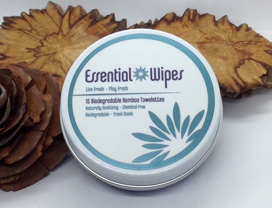 Essential Wipes Mini Tins – Sacred Wood Essence LLC